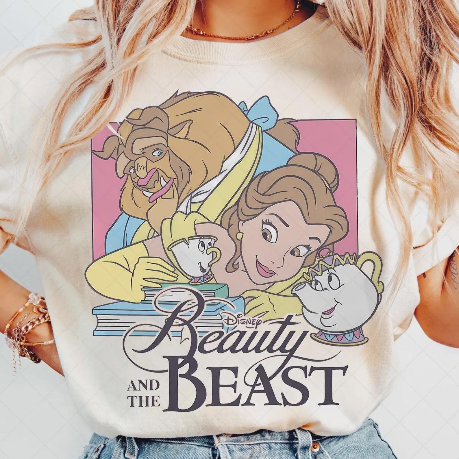 Beauty and the Beast PNG, Disney Rose Clipart, Cute Lumiere Mrs Potts ...
