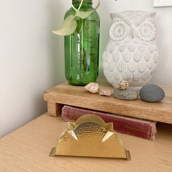 Brass Napkin Holder - Etsy