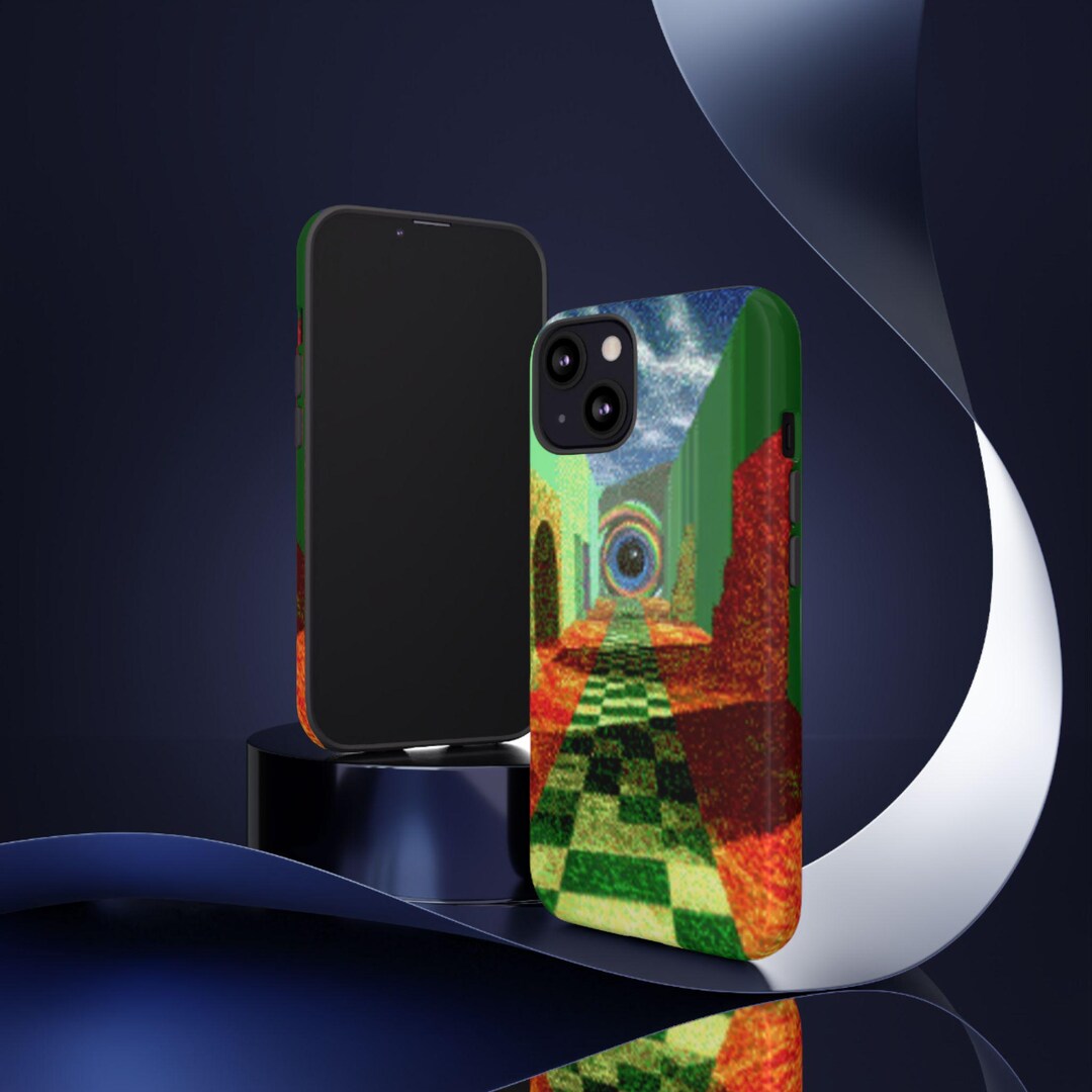 90s CGI Art Phone Case | Liminal Space Surreal Design - Etsy