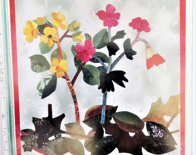 Piece O' Cake Designs Applique Quilt Block Kit, "cinquefoil & Wild ...