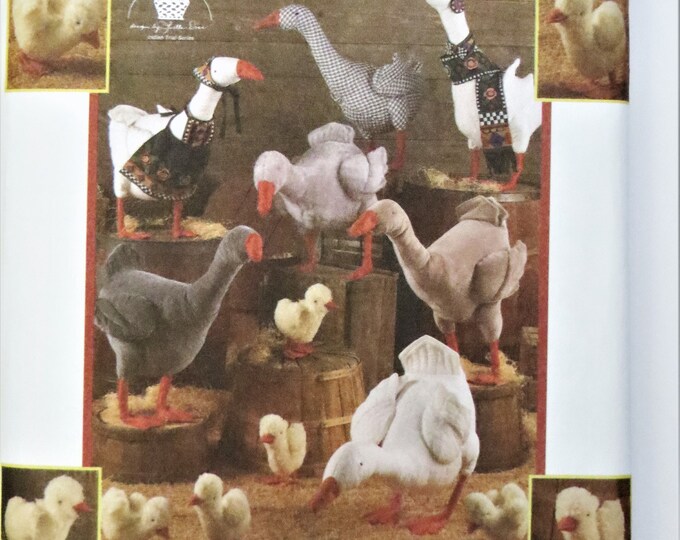 Simplicity 8957 Geese and Gosling Sewing Pattern, 28 Inch Goose, 9 Inch ...