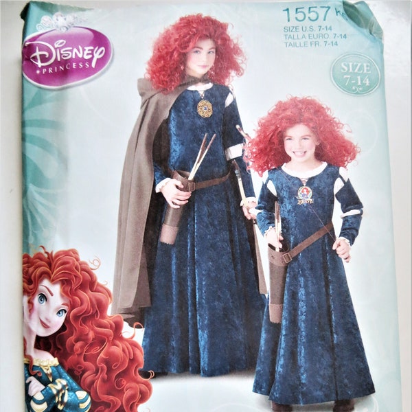 Merida Brave Costume - Etsy