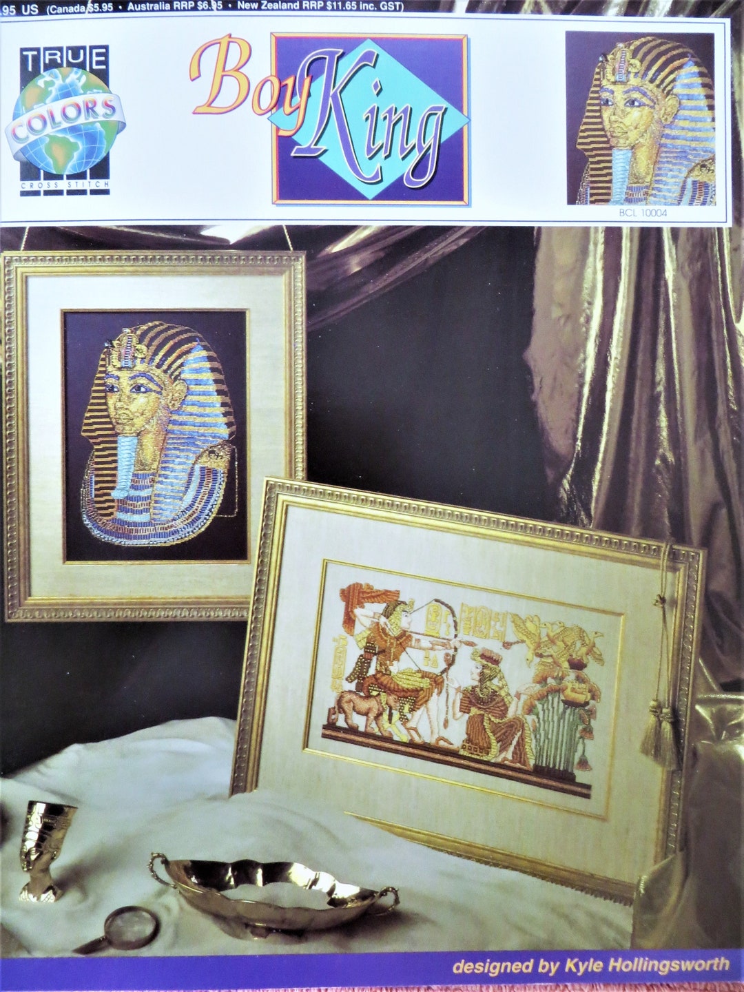 Boy King Cross Stitch Charts, True Colors International, Kyle ...