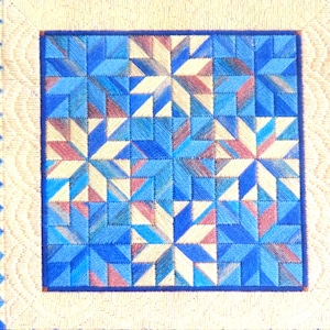 Lemoyne Star Laura J Perin CHART Pattern AQ045 for Needlepoint ...