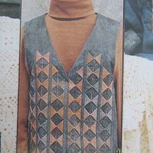 Points on Parade Vest and Jacket Pattern, Sew Many Pieces 926, Rotary ...