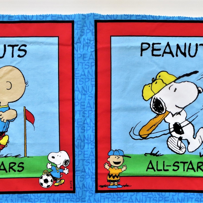 Snoopy Panel - Etsy