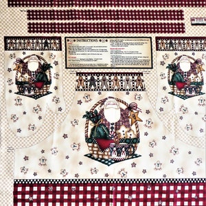 Debbie Mumm Christmas Kitchen Accessories Fabric Panel Cut - Etsy