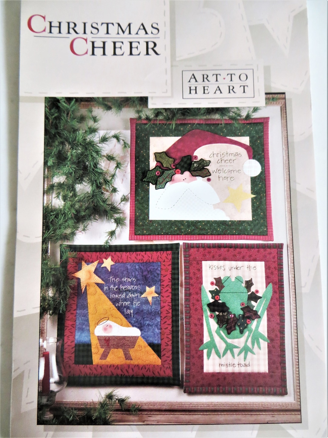 Christmas Cheer Quilt Patterns, Nancy Halvorsen, Art to Heart 135P ...