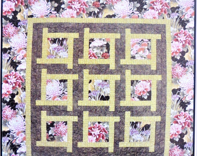 Puzzle Box Quilt Pattern, Tracey Brookshier 07727 Strip Pieced Easy ...