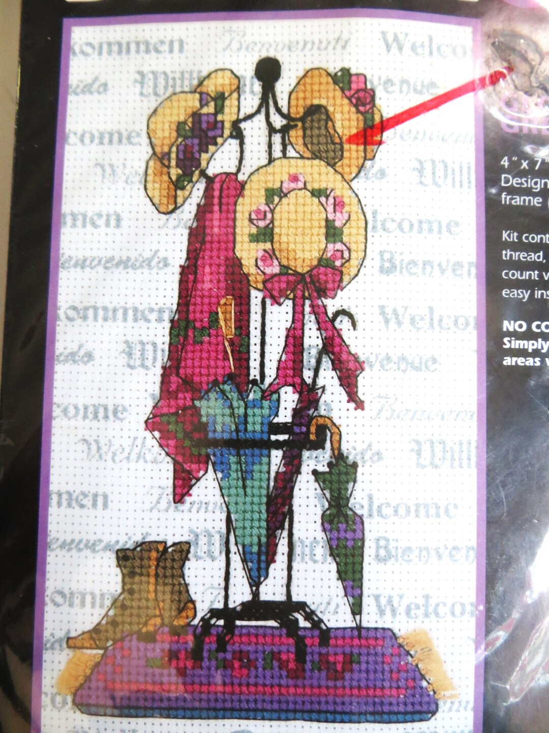 Global Greetings Counted Cross Stitch Kit, Dimensions 6792, 4 X 7 ...
