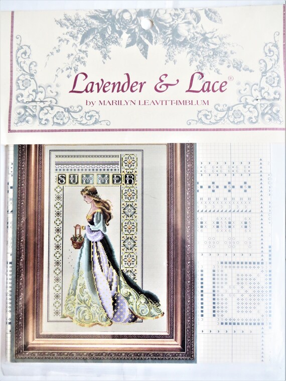 Lavender & Lace celtic Summer Counted Cross - Etsy