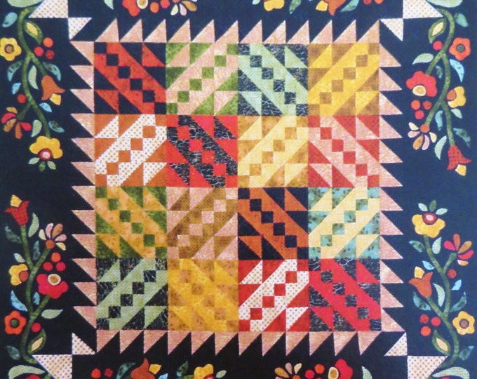 Quilt Sewing Pattern, Jacob's Garden, Rabbit Factory RF133, Patchwork ...