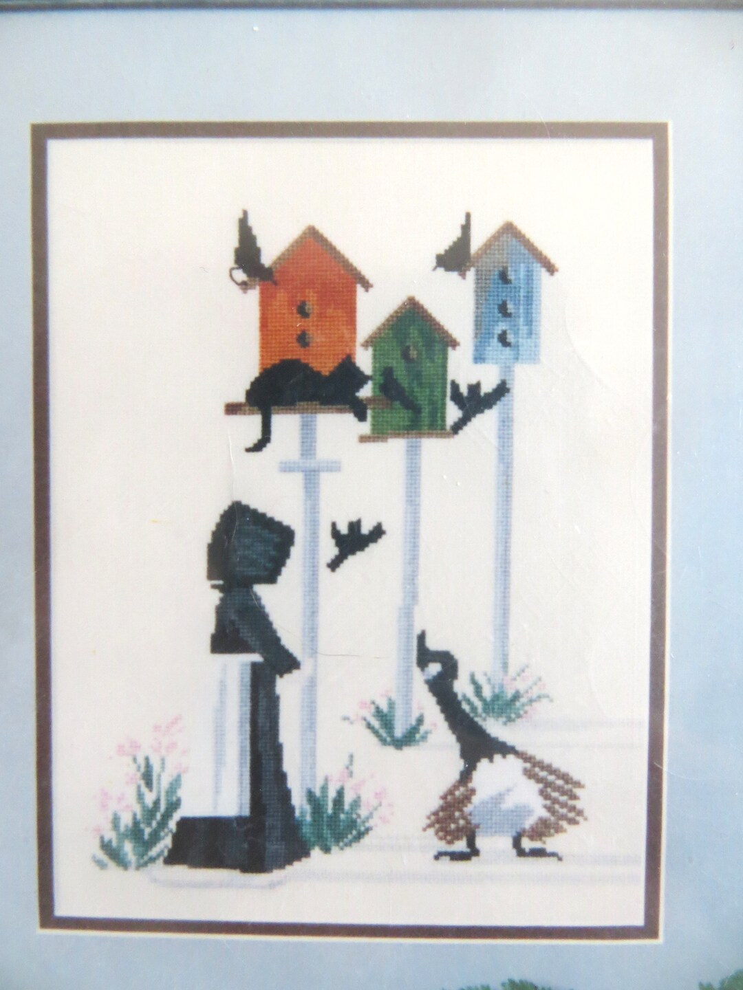 Here Kitty Cross Stitch CHART, Diane Graebner PATTERN DGX-023, Amish ...