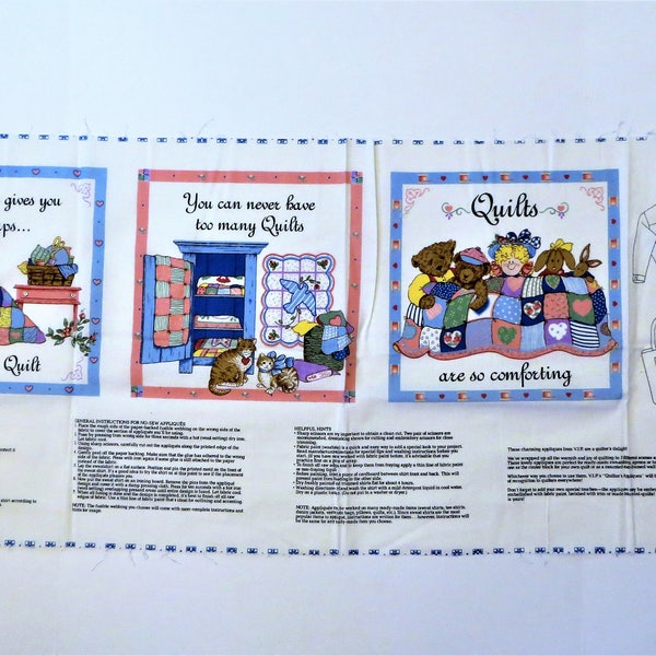 Quilt Sayings Panels - Etsy