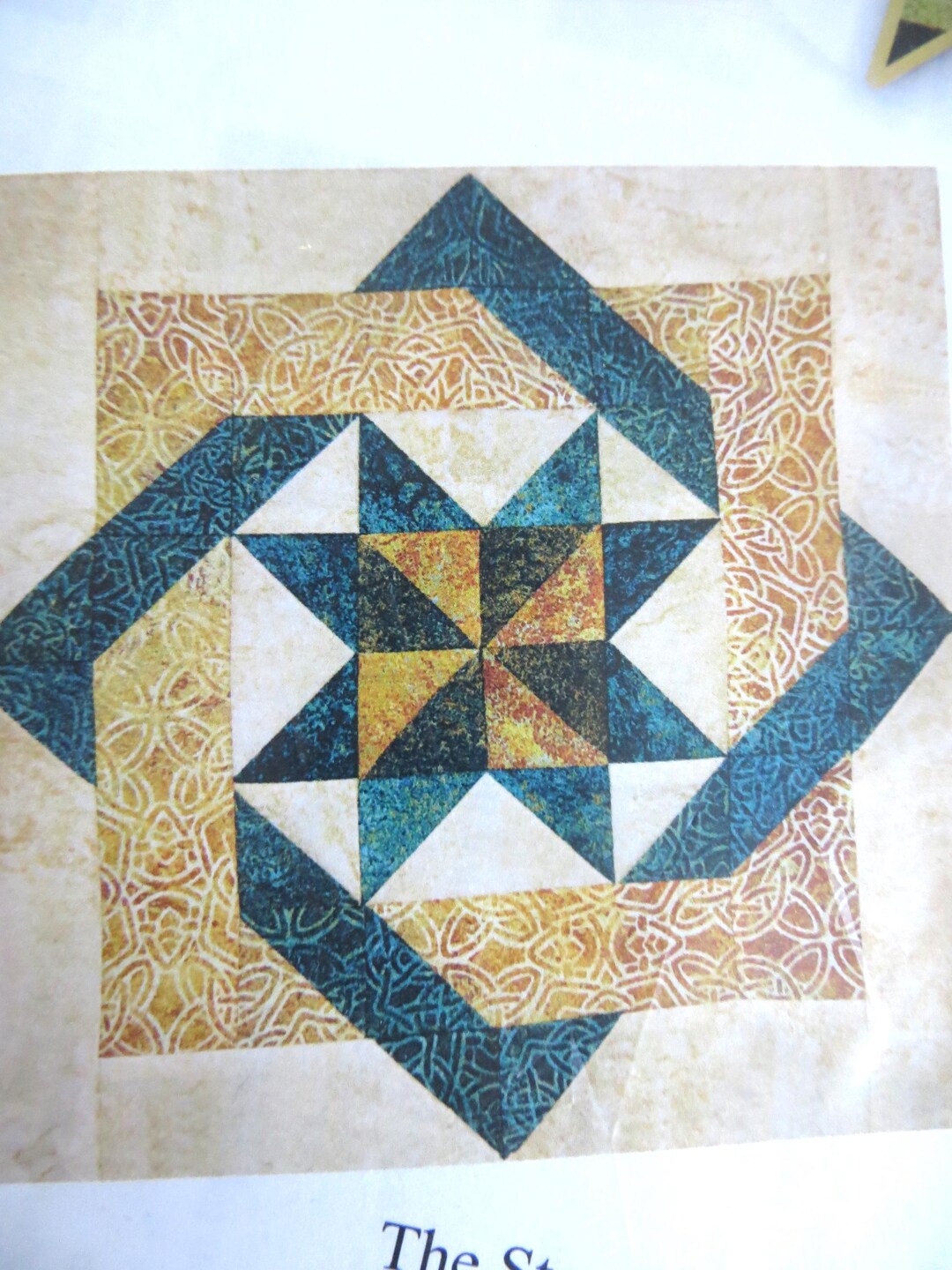 Stonehenge Labyrinth Quilt Block Kit With Cotton Batik Fabrics, to Sew ...