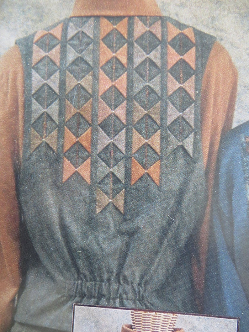 Points on Parade Vest and Jacket Pattern, Sew Many Pieces 926, Rotary ...