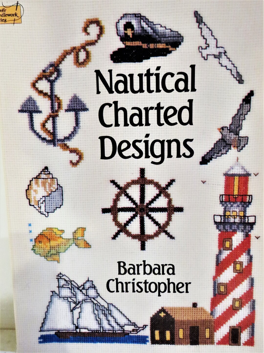 Nautical Charted Designs Booklet, Needlepoint Counted Cross Stitch ...
