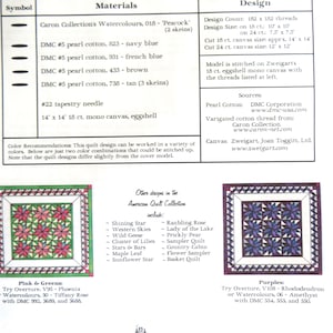 Lemoyne Star Laura J Perin CHART Pattern AQ045 for Needlepoint ...