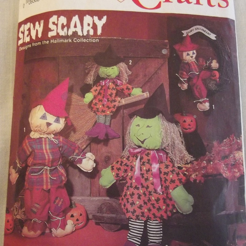 Large Scarecrow Pattern - Etsy