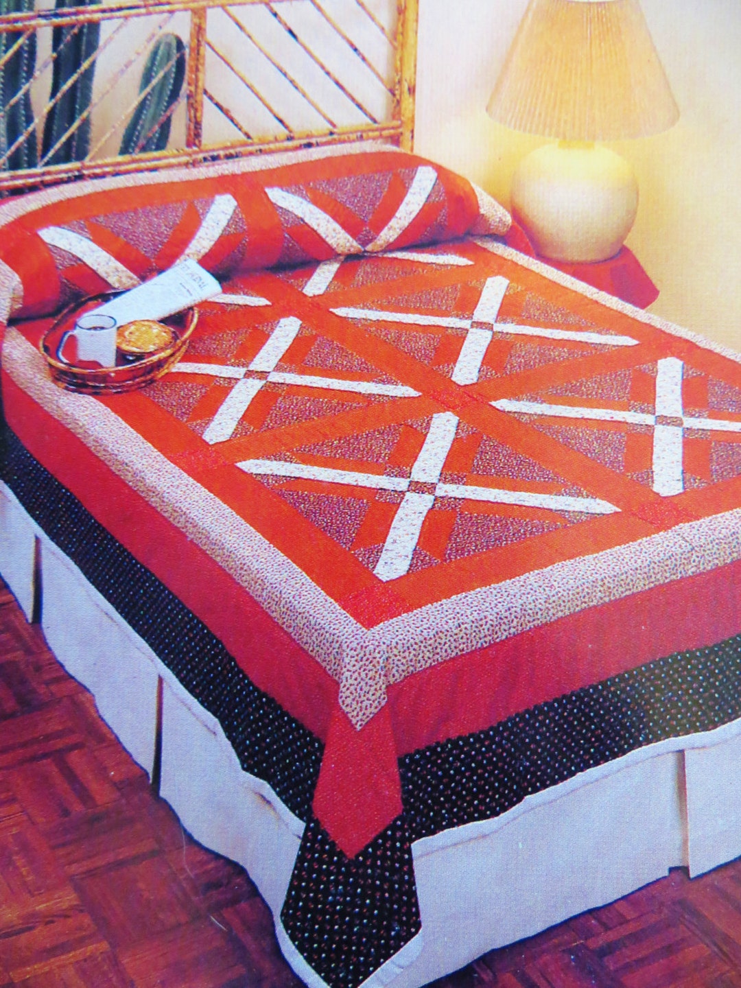 Mexican Star Quilt Pattern, Quilt and Pillow, Yours Truly Pattern ...