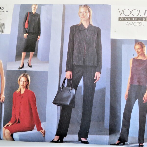 Vogue Jacket Pattern - Etsy