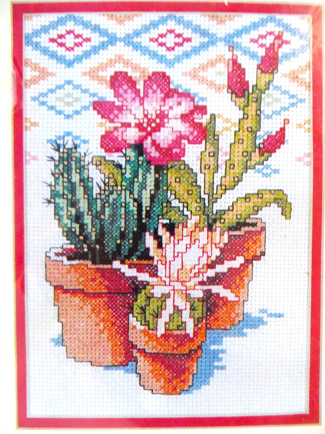 Cactus Collection Counted Cross Stitch Kit, Monarch Horizons CS98, 5 X ...