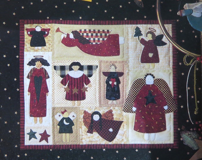 Angel Quilt Pattern, Gathering of Angels, Mumm's the Word, Debbie Mumm ...
