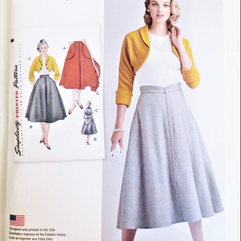 8 Gore Skirt Pattern - Etsy