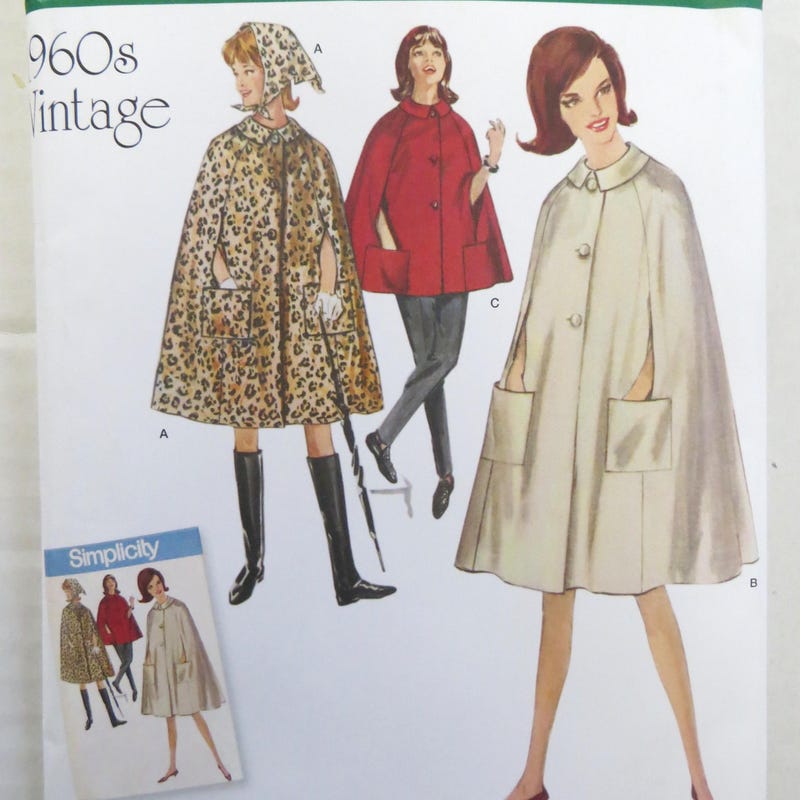 1960s Cape Pattern - Etsy