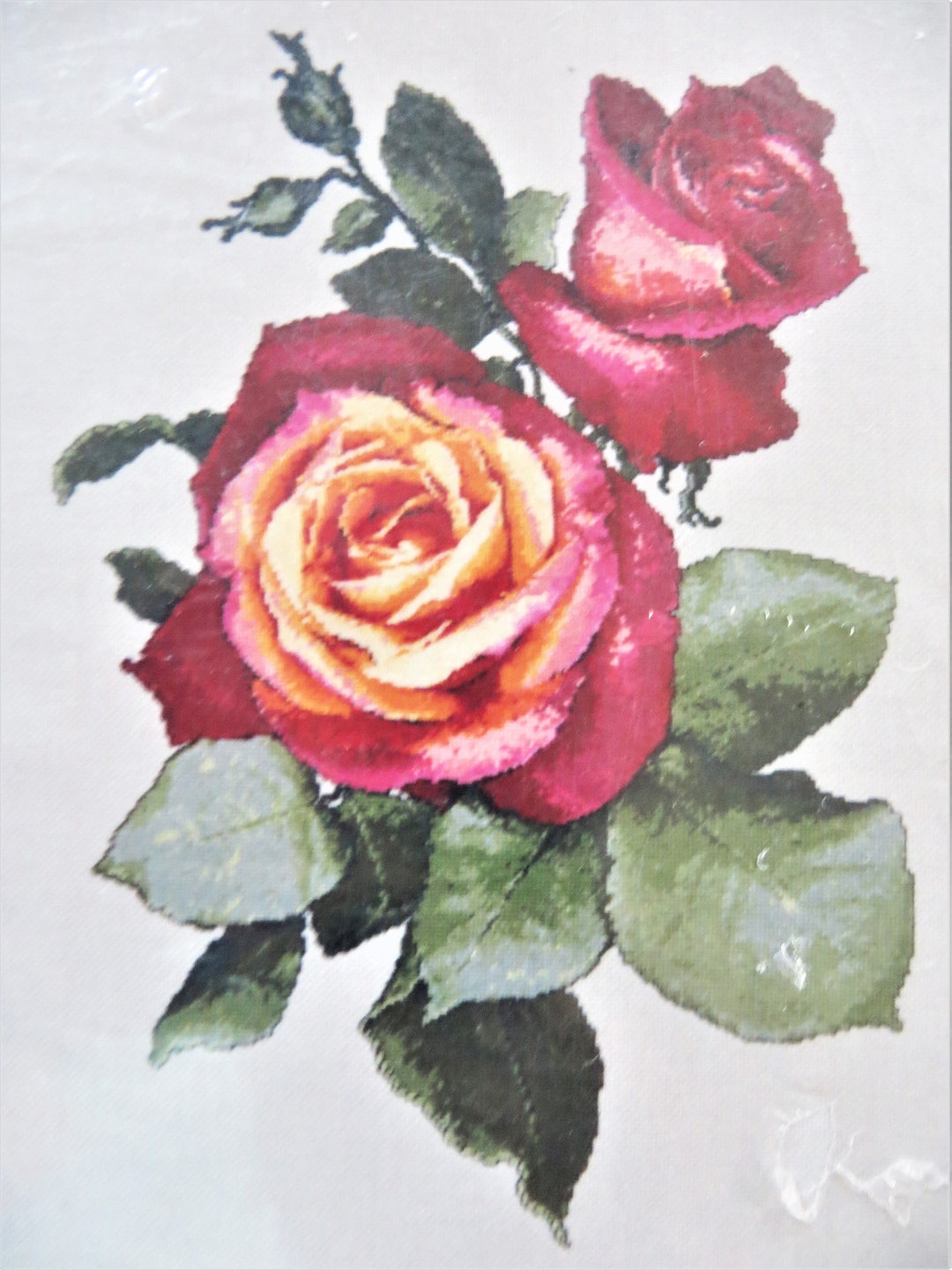 The Silver Lining Broadway Roses Counted Cross Stitch CHART Pack ...