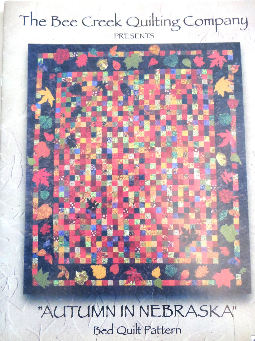 Autumn in Nebraska Quilt Pattern, Bee Creek Quilting Co, Kandi Paige ...