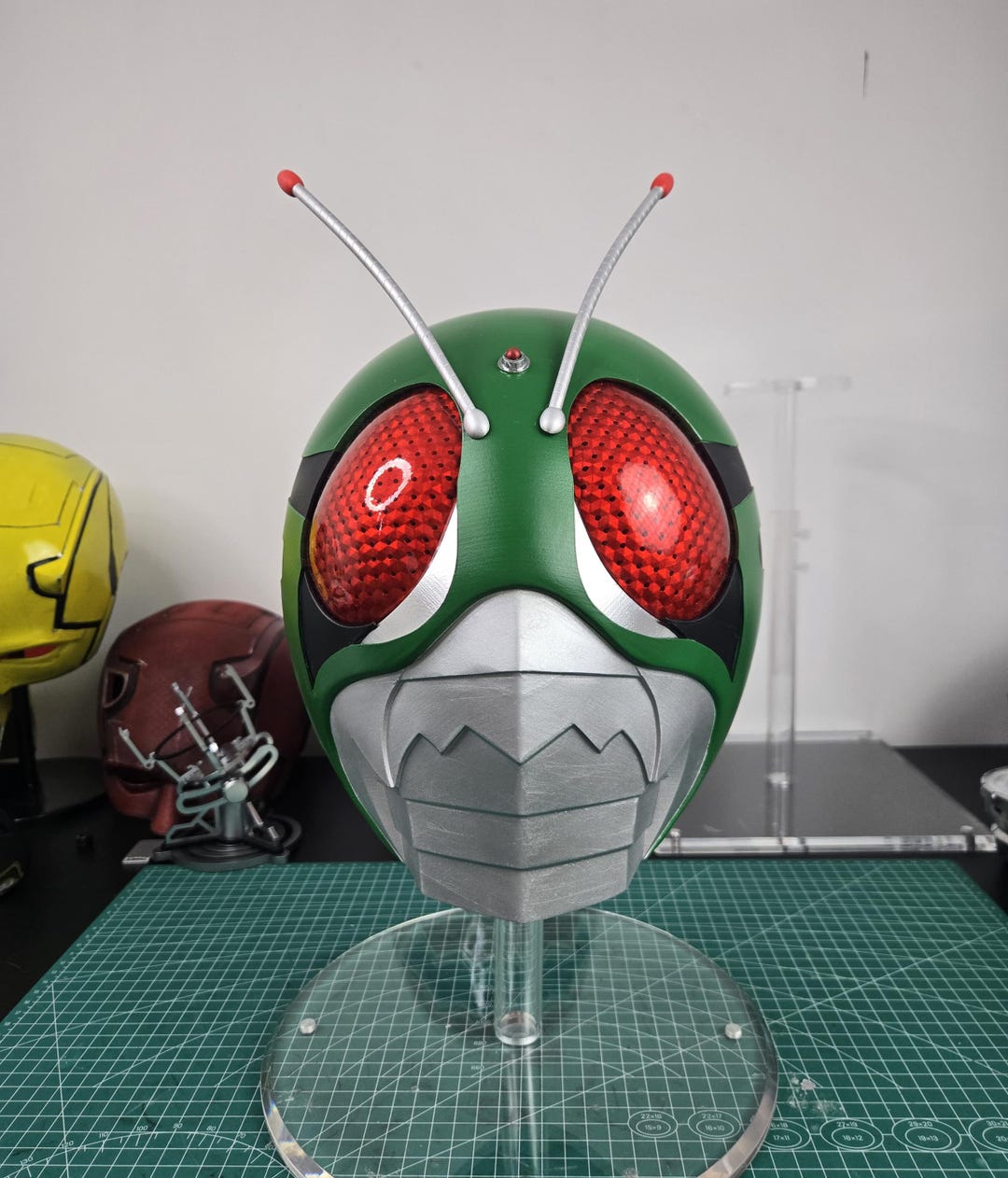Kamen Rider Skyrider Helmet Tokusatsu Super Sentai Cosplayhalloween ...