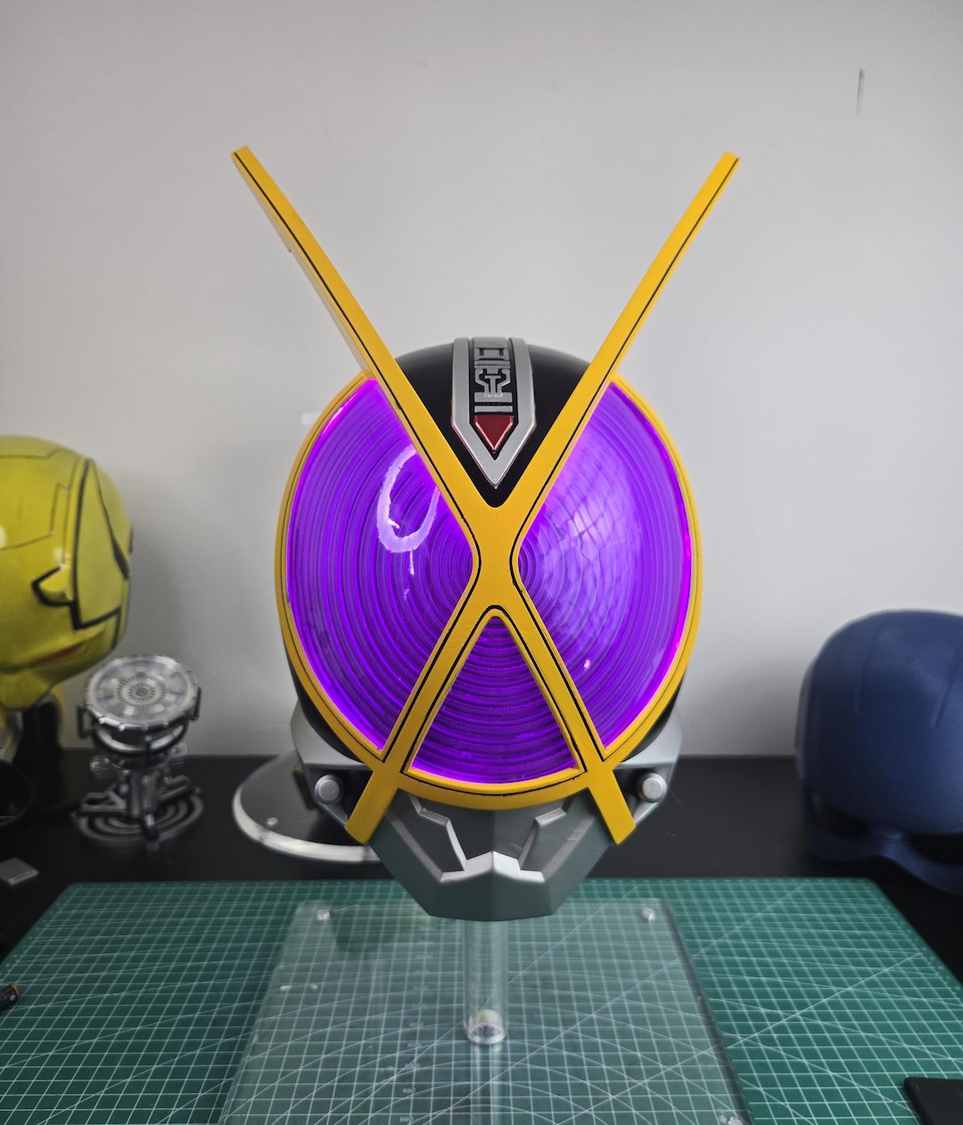 Kamen Rider Kaixa Helmet Tokusatsu Super Sentai Cosplayhalloween ...