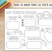 Kids Vision Board Printable | 2026 Goal Setting, Growth Mindset ...
