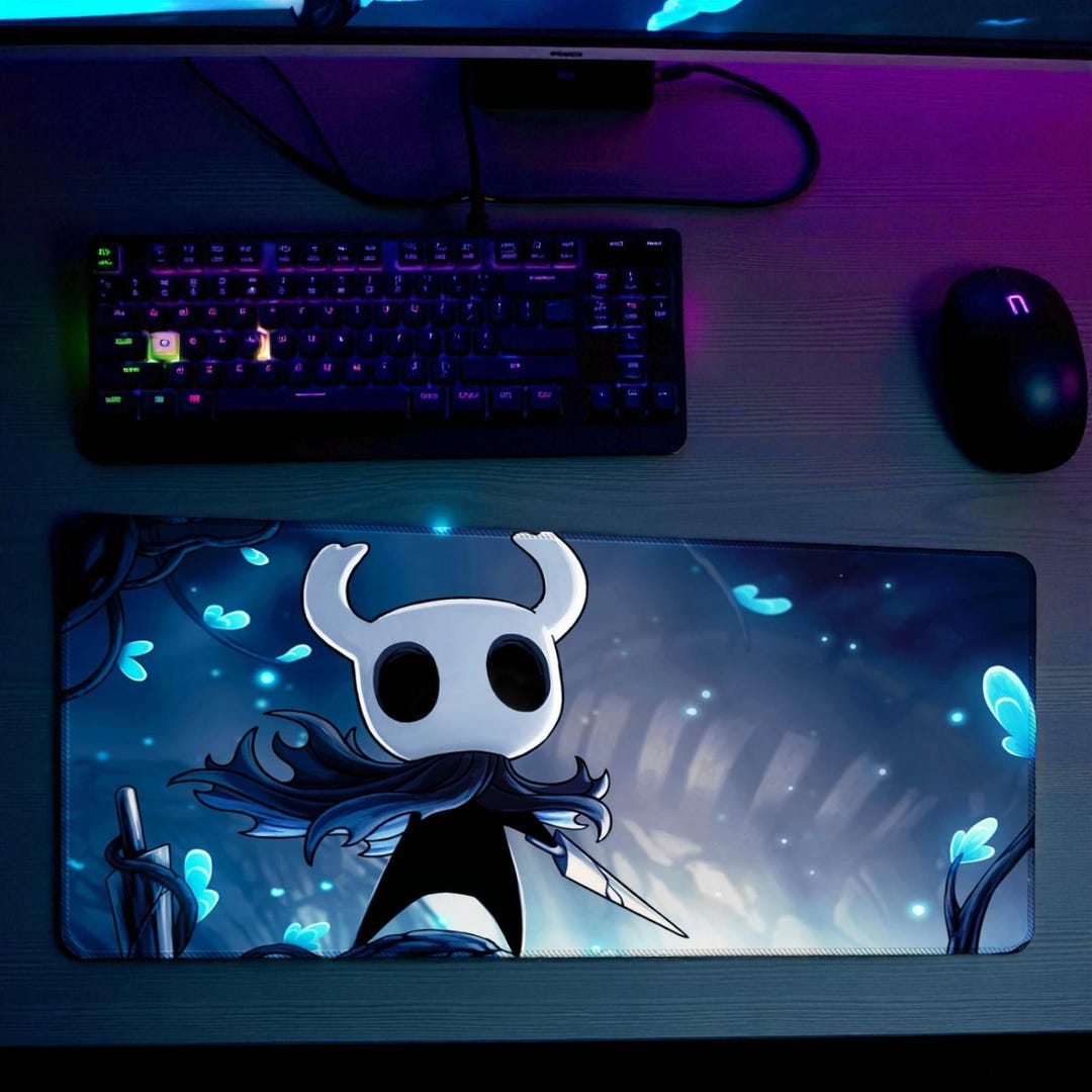 Hollow Knight Inspired Gaming Desk Mat – Large Mouse Pad for PC ...