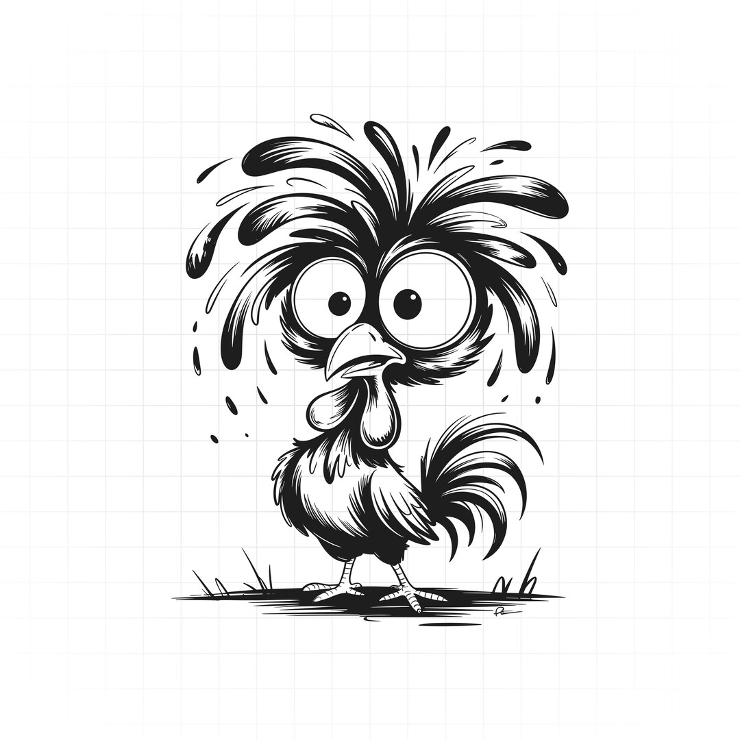 Funny Chicken SVG, Farm Hen DXF, Chicken Lady PNG, Chicken Cut File ...