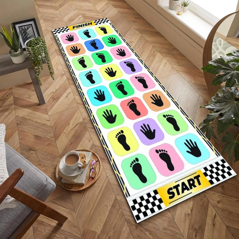 Hands and Feet Hopscotch - Etsy