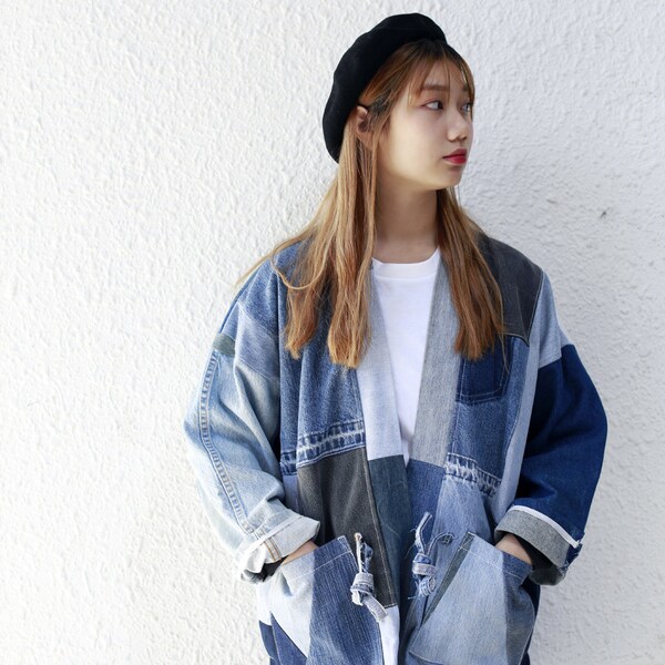 Denim Patchwork - Etsy