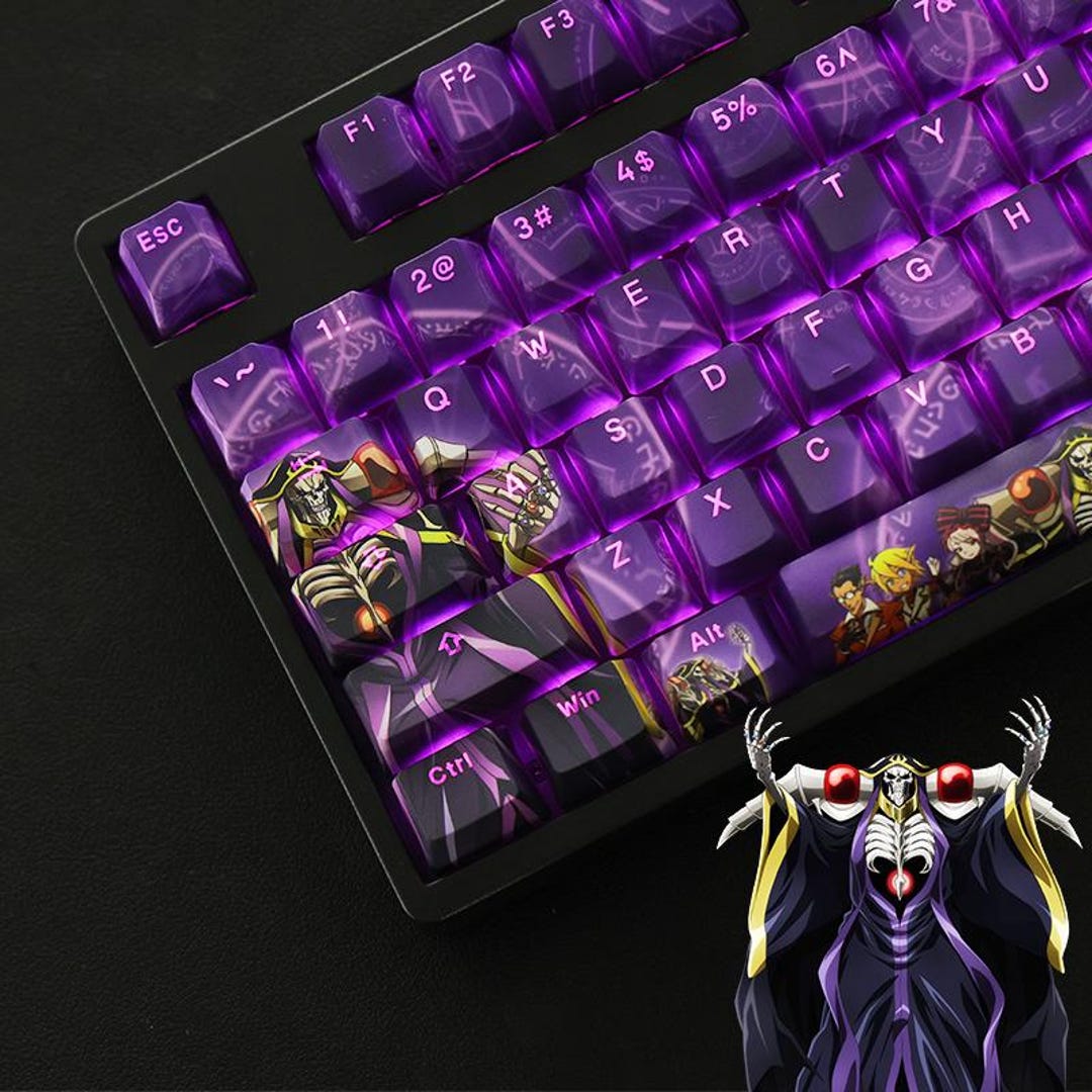 Overlord Keycaps 108 Key PBT OEM Profile Set - Etsy