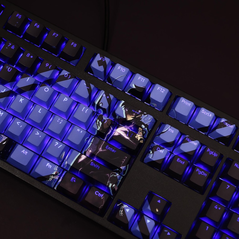 Solo Leveling Keycaps 108 Key PBT Set Anime - Etsy Australia