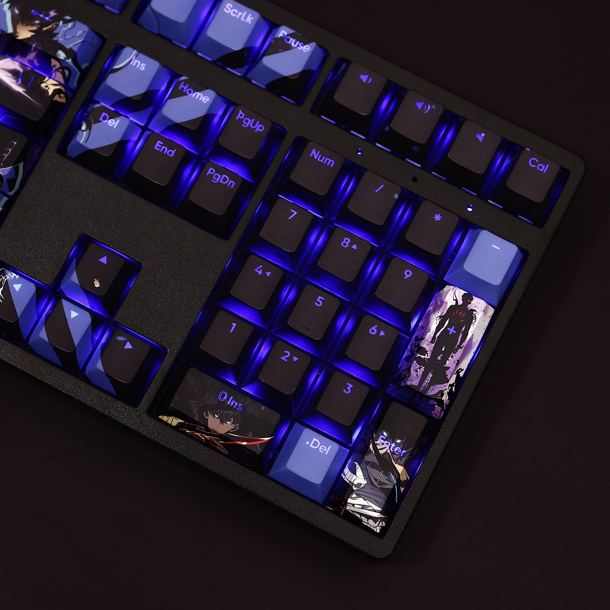 Solo Leveling Keycaps 108 Key PBT Set Anime - Etsy