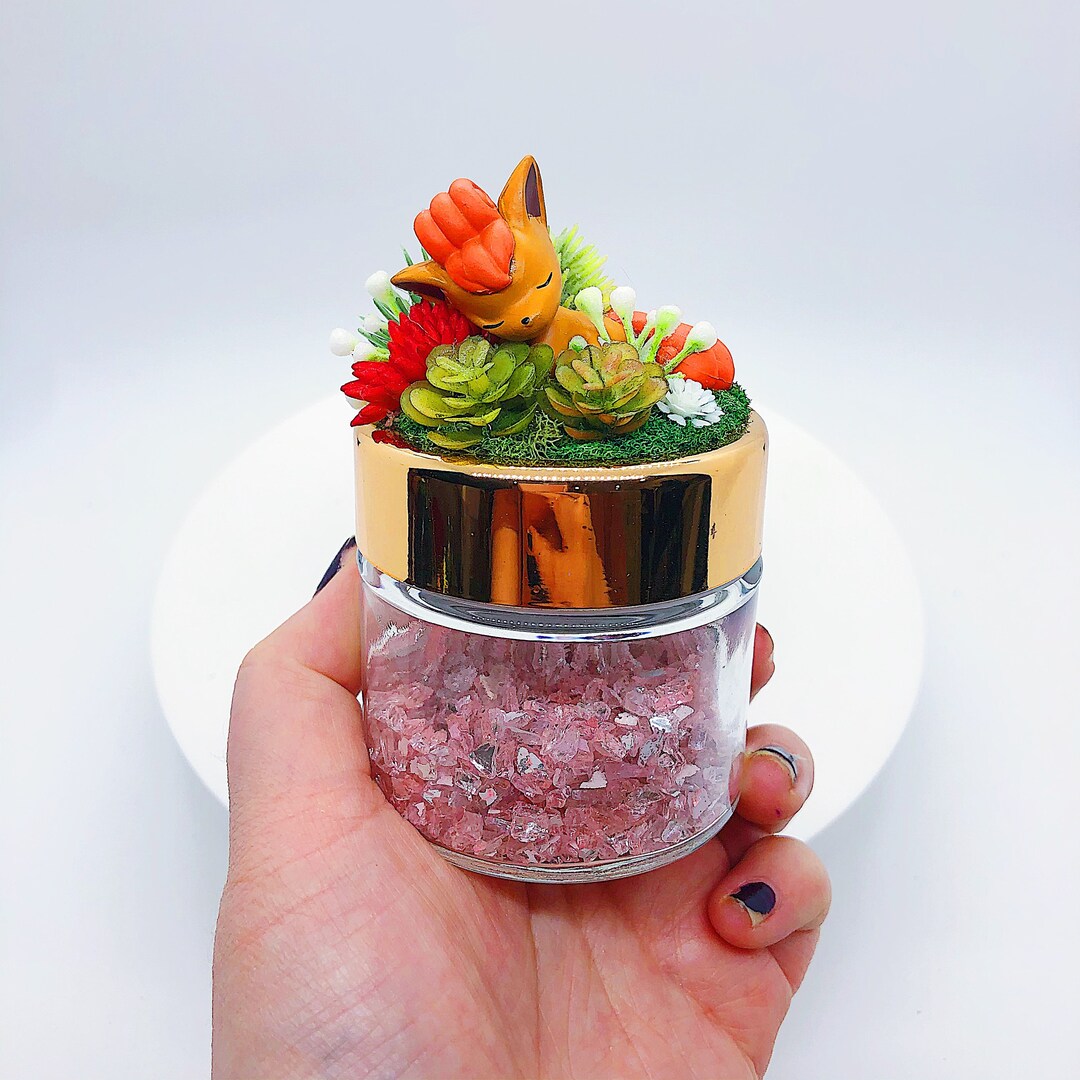 Vulpix Terrarium Jar - Etsy