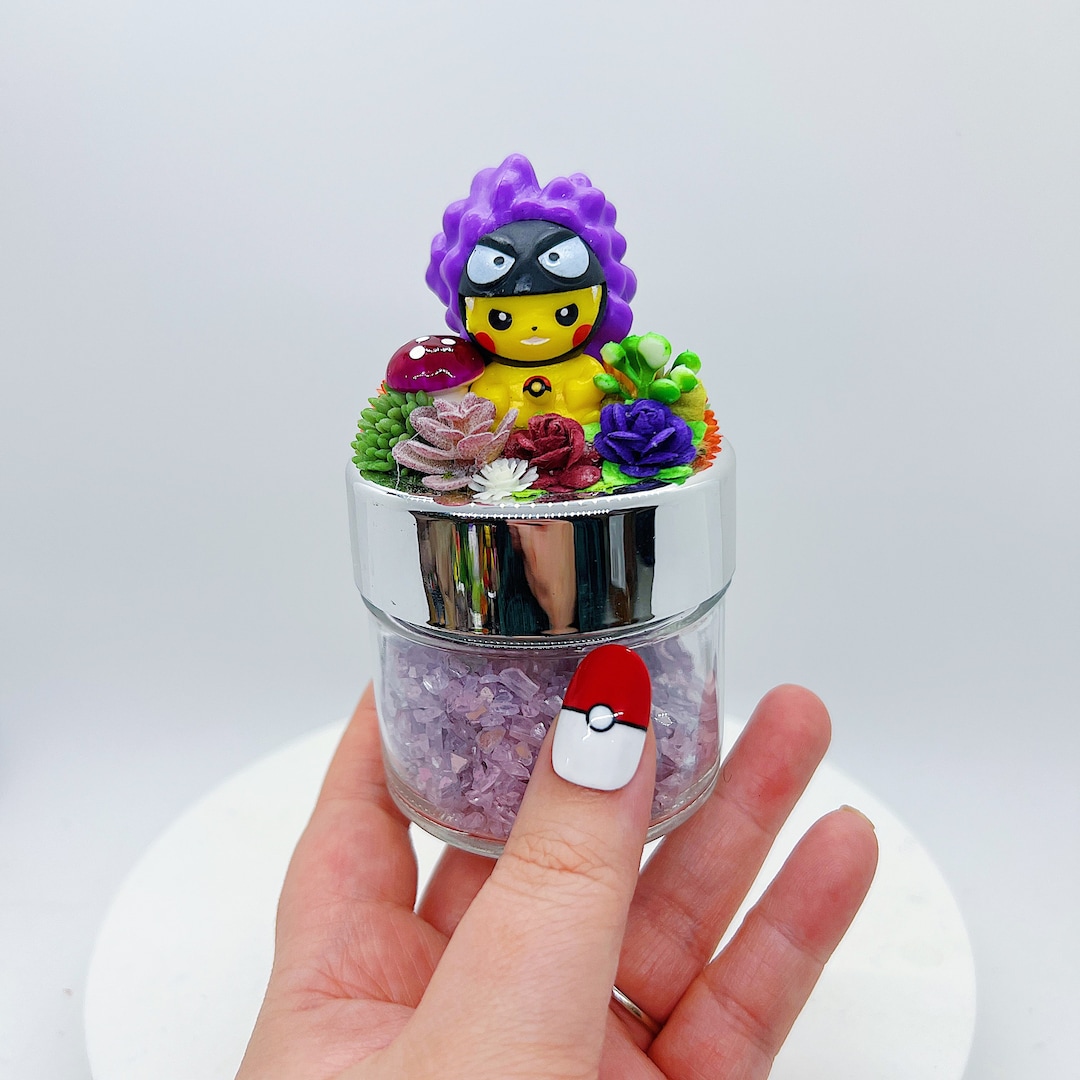 Ghastly Pikachu Terrarium Jar - Etsy