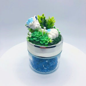 Alolan Vulpix Terrarium Jar - Etsy