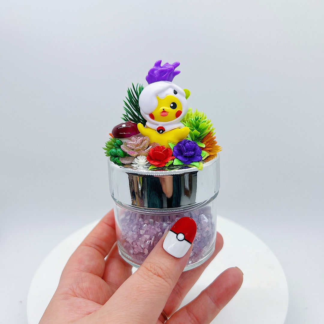 Litwick Pikachu Terrarium Jar - Etsy