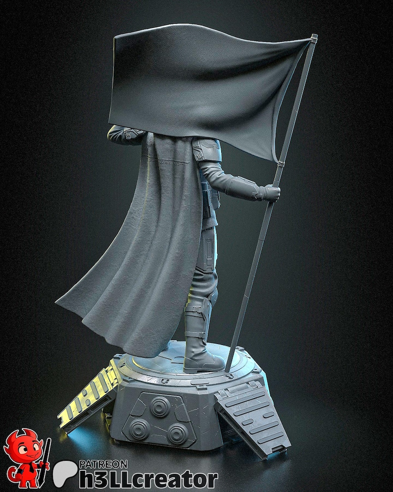 Helldiver , Model by H3llcreator Sculpts, 3D Printed Resin, Hand-painted, 1/12 - Etsy UK