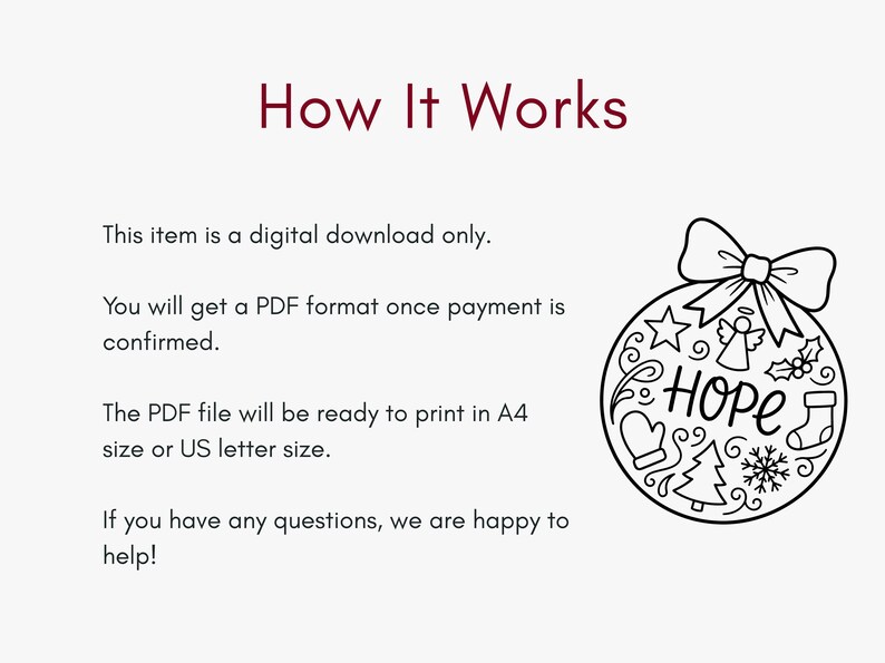 Christmas Coloring Ornaments – Printable Kids & Adults Coloring Pages ...