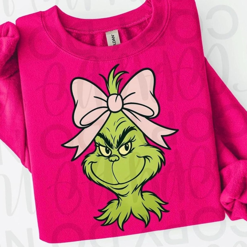 Grinch Preppy - Etsy