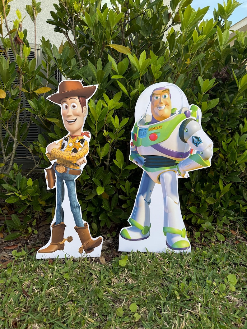 Personalized Toy Story Birthday Cutout, Party Prop Decoration - Etsy