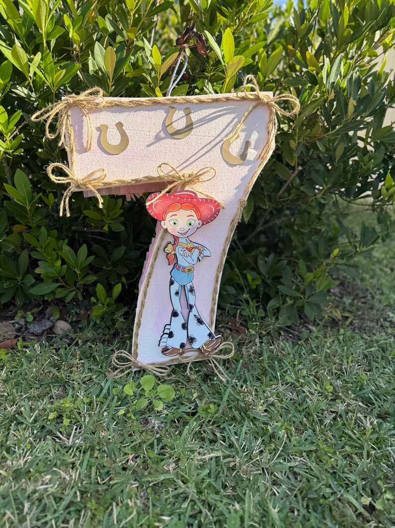 Jessie & Bullseye Piñata — Handmade | Toy Story Cowgirl Birthday ...